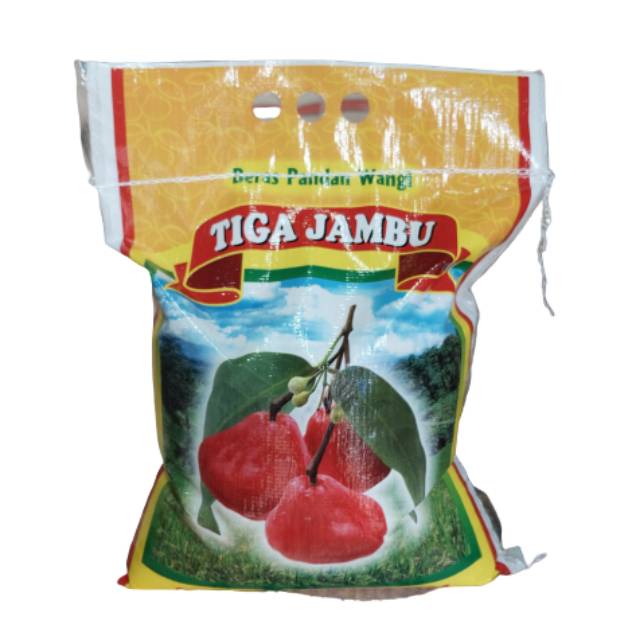 Jual Hemat - Beras Pandan Wangi Cap Tiga Jambu 5KG & 10kg | Shopee ...