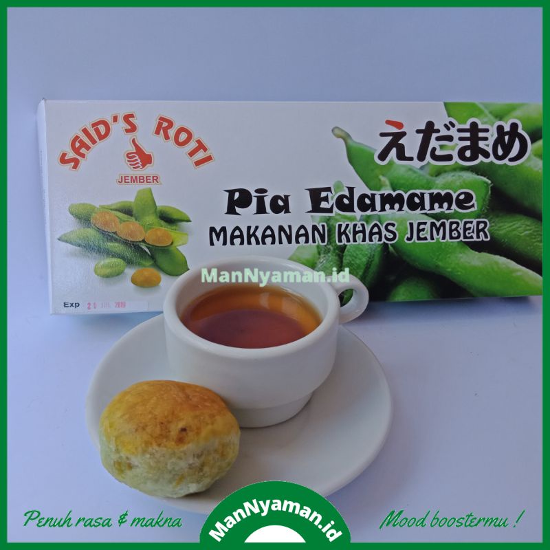 Jual Pia Edamame Sa'id Makanan Khas Jember | Shopee Indonesia