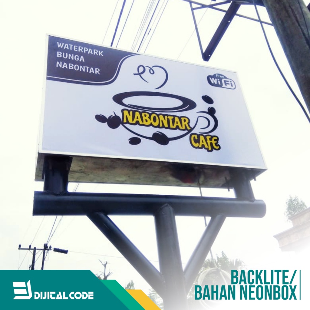 Jual Desain & Cetak Backlite Bahan Neon Box 1x1m | Shopee Indonesia