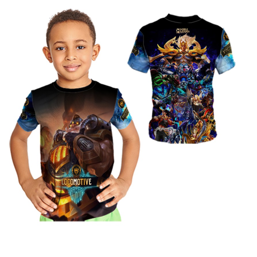 Jual MOBILE LEGENDS FRANCO - LOCO Baju jersey Kaos anak laki-laki ...