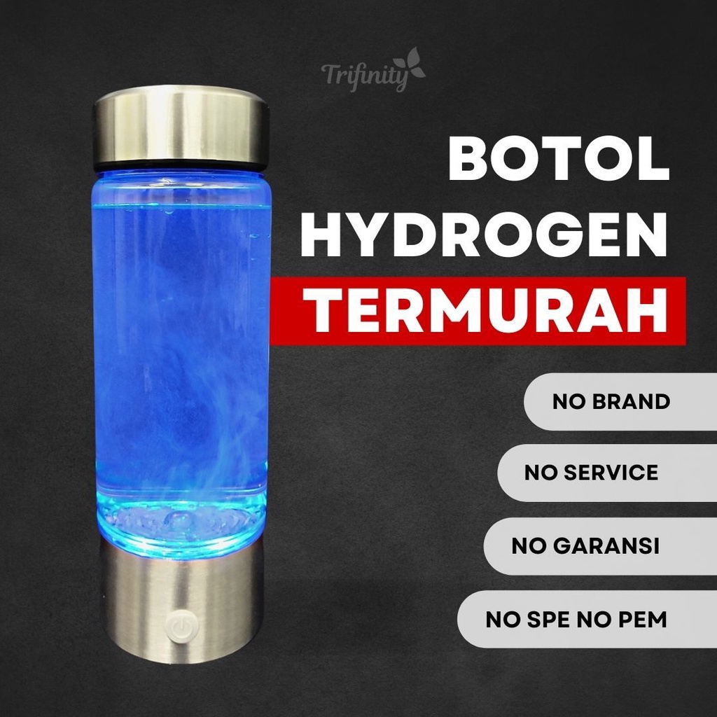 Jual Botol Hidrogen Air Hydrogen Water Termurah Non Alkali | Shopee ...