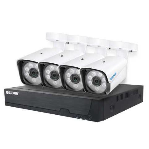 Jual Escam Nvr Kit Hd 4Ch With 4 Cctv 3Mp - Pvr601 J-Escam Juara ...