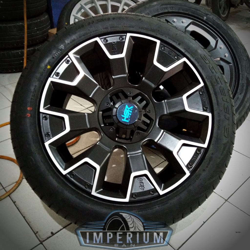 Jual Paket Velg dan Ban Mobil Ring 18 Pelek HSR Dolasi R18 Dengan Ban ...