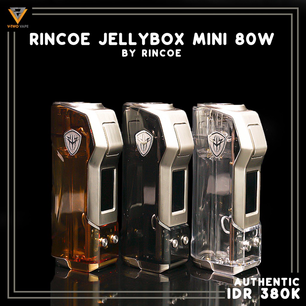 Jual Rincoe Jellybox Mini 80W MOD ONLY by Rincoe - JELLY BOX MINI 80W ...