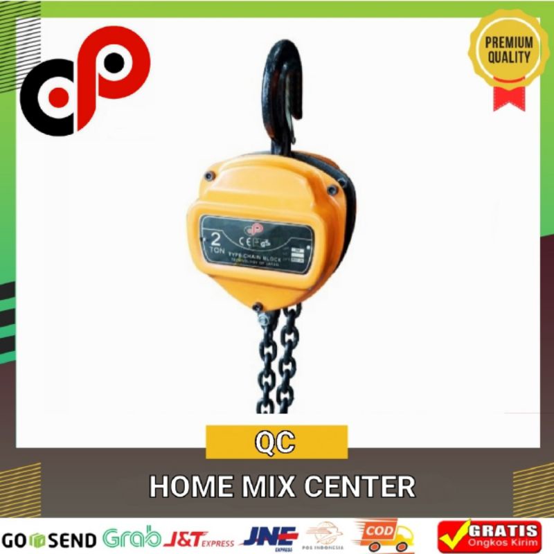 Jual CHAIN BLOCK 2 TON X 3 METER MERK CP | Shopee Indonesia