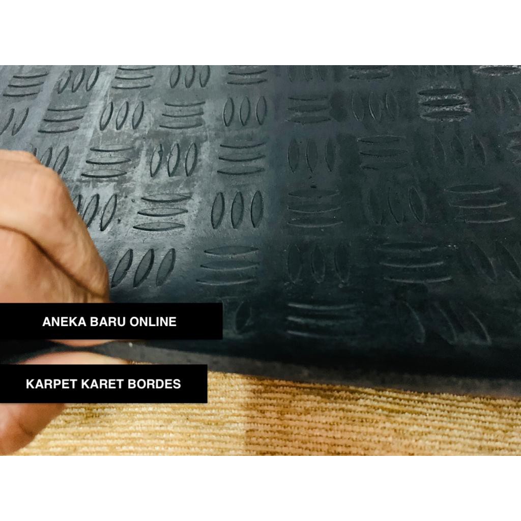 Jual Karpet Lantai Karet Roll - Rubber Mat/ Rubber Sheet - Motif Coin/ Strip/ Polos - Anti Slip ...