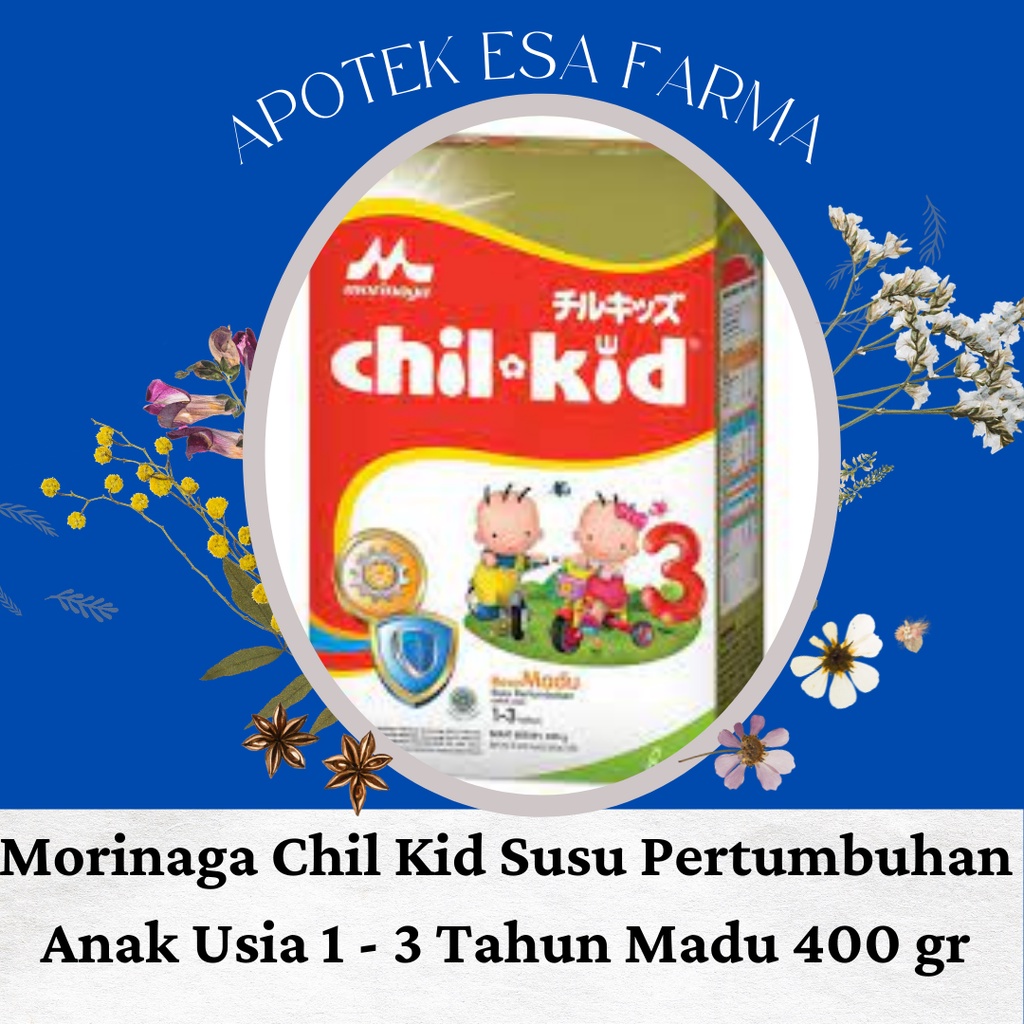 Jual Morinaga Chil Kid gold Susu Pertumbuhan Anak Usia 1 - 3 Tahun 400 ...