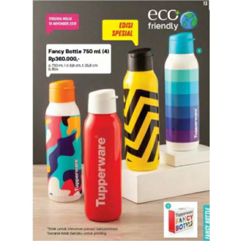 Jual Tupperware Fancy Botol 750 ml | Shopee Indonesia
