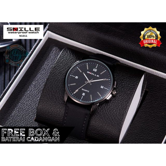 Jual [iS-COD] - JAM TANGAN PRIA SNILLE WATERPROOF WATCH N1011 ORIGINAL ...