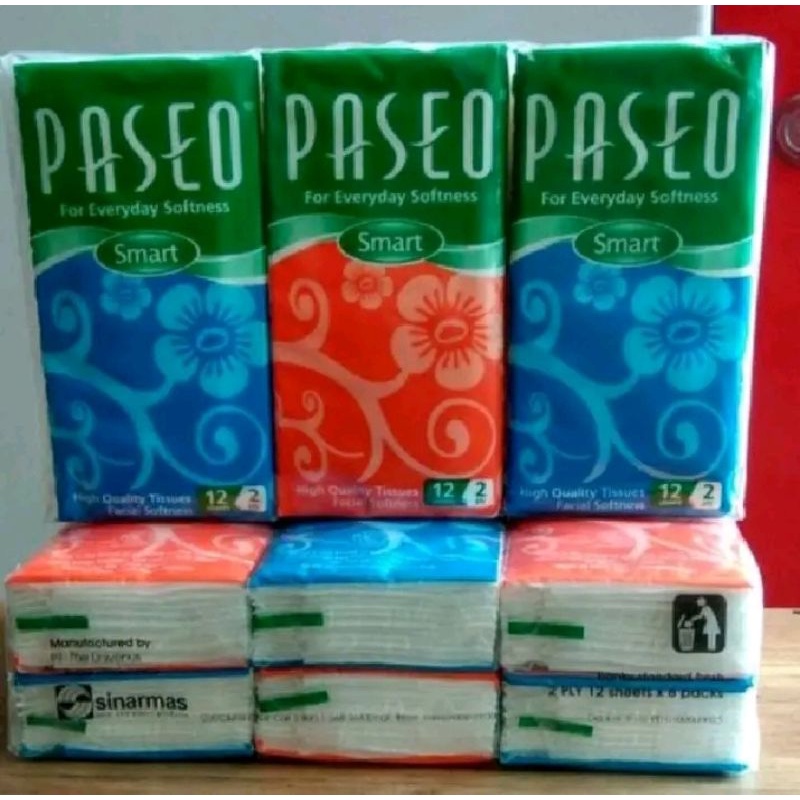 Jual Tisu Saku / Tisu Wajah / Tisu Paseo / Isi 12 Sheet | Shopee Indonesia