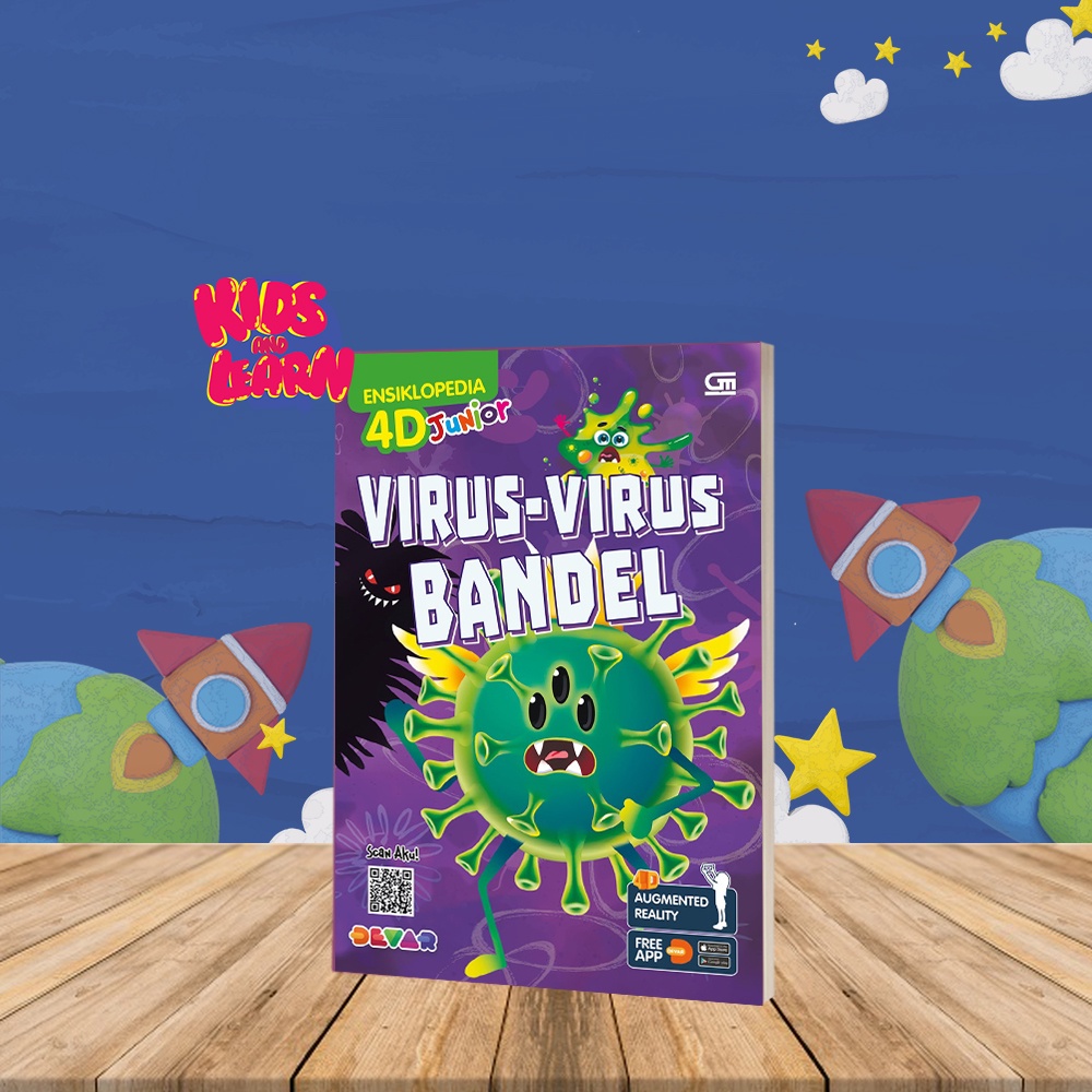 Jual Buku Aktivitas Anak Balita Tk Paud Bellajar Pintar Mengenal Virus ...