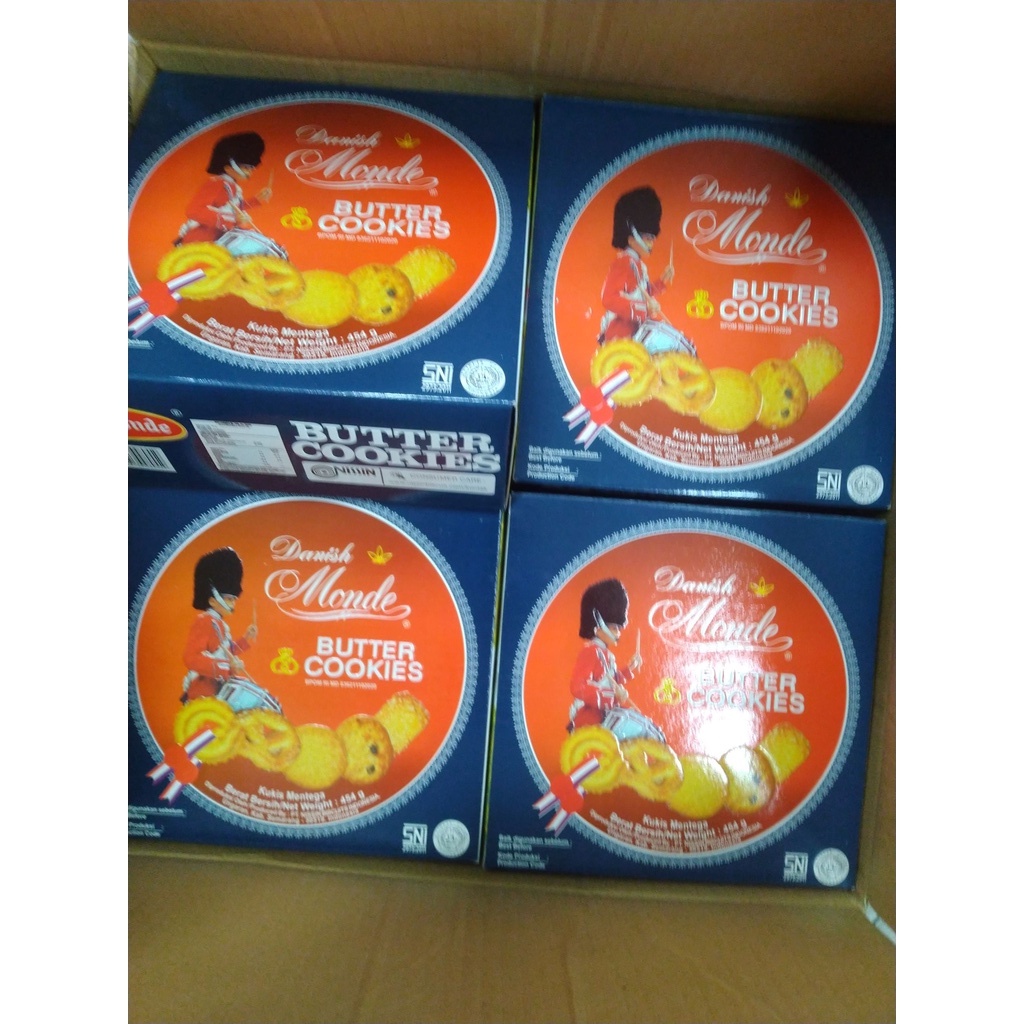 Jual Biskuit Monde Butter Cookies 454gr | Shopee Indonesia