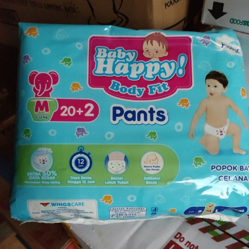 Jual POPOK BABY HAPPY PANTS BAG L20/M20 | Shopee Indonesia
