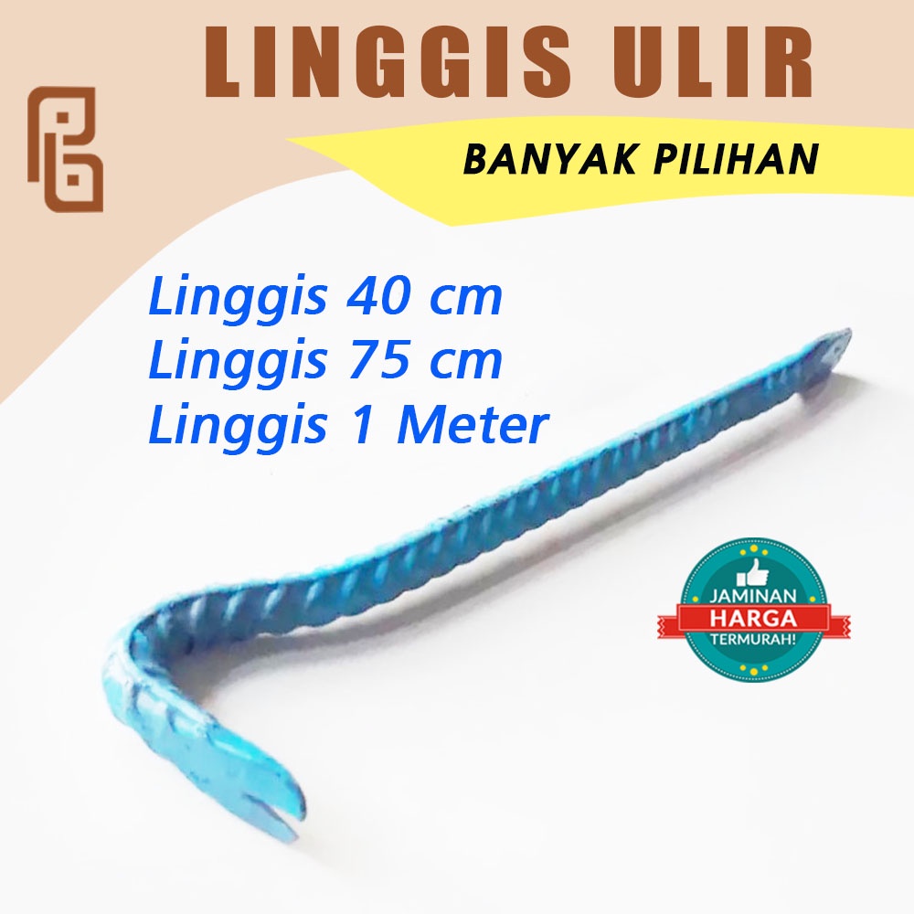 Jual Linggis Ulir Pencabut Paku 40 Cm 75 cm dan 1 Meter Lembag Panjang ...