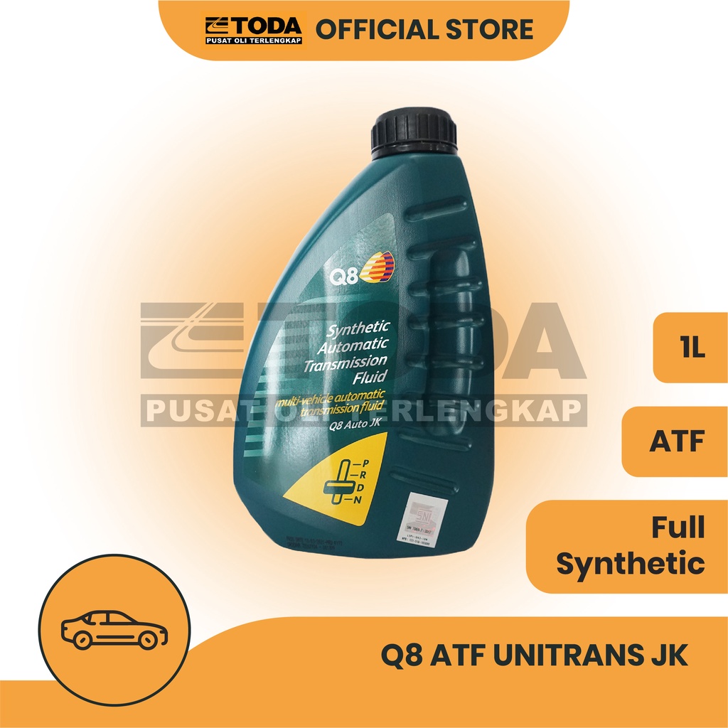 Jual Oli Transmisi Mobil Matic Q8 ATF Unitrans JK - Oli Transmisi - Oli ...