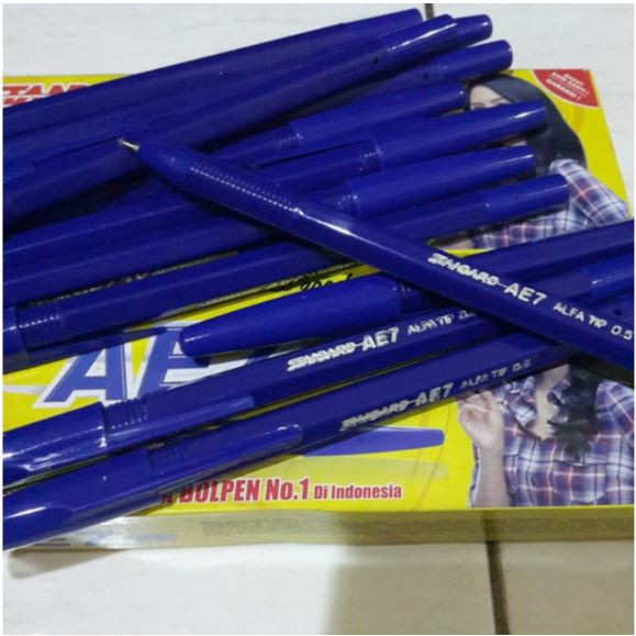 Jual Pulpen Standard Biru ( AE7 - 0.5 ) | Shopee Indonesia