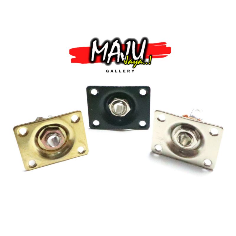 Jual socket soket jack plate plat kotak gitar or bass elektrik les paul ...
