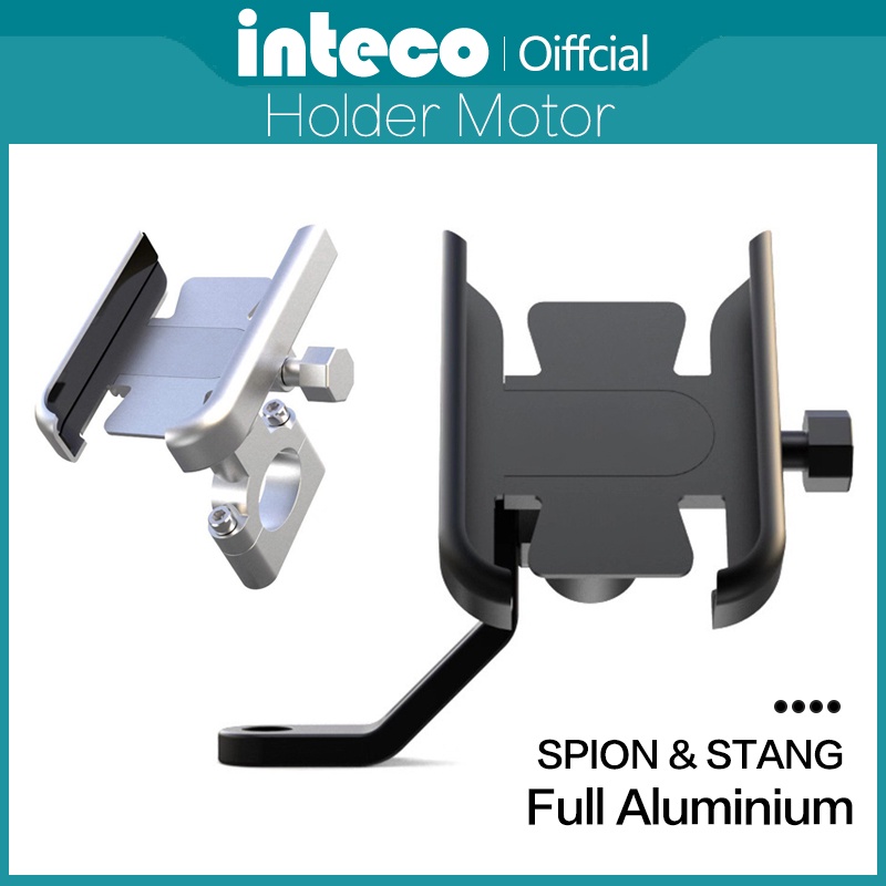 Jual Holder HP Motor Spion Bahan Besi Full Metal Aluminium Sepeda Body Motorcycle Holder ...