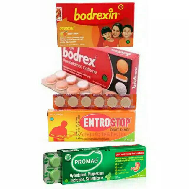 Jual Promag Tablet/Entrostop Tablet/Bodrex Tablet/Bodrexin Tablet ...