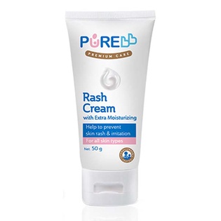 Jual PURE BB BABY RASH CREAM 50GR (KRIM SEGALA JENIS RUAM DAN IRITASI ...