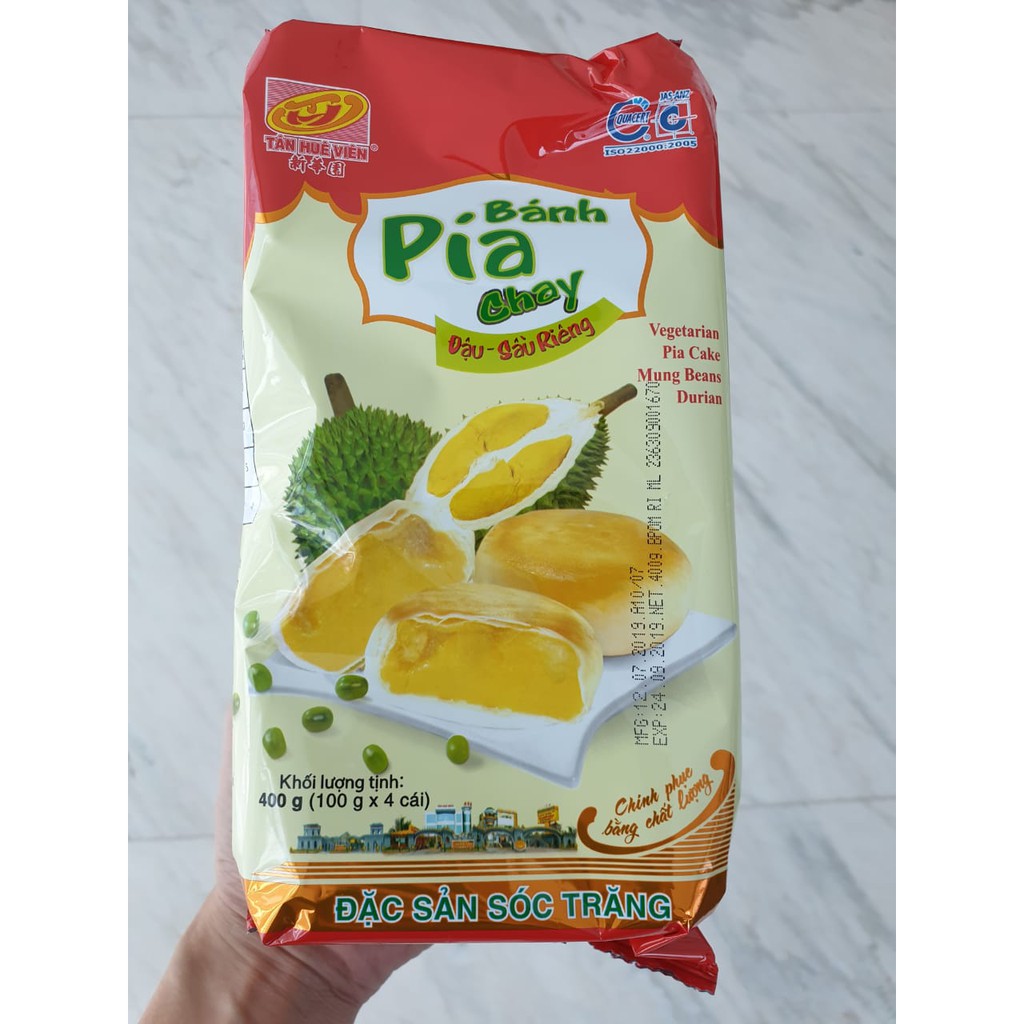 Jual Pia Durian Vietnam Banh Pia Chay 100% Original Dijamin Enak ...