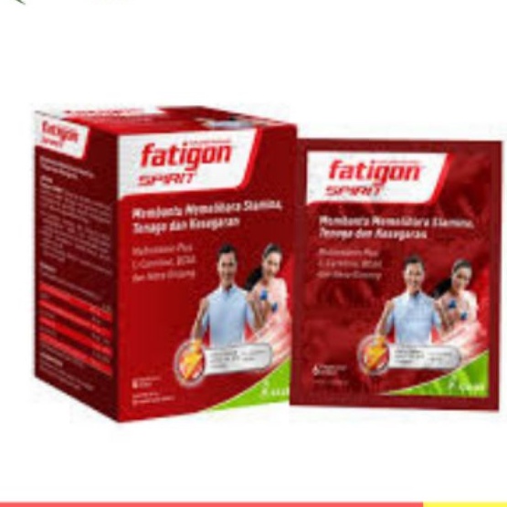 Jual Fatigon Spirit 6Kap @1 Strip / Suplemen / Vitamin / Daya Tahan ...