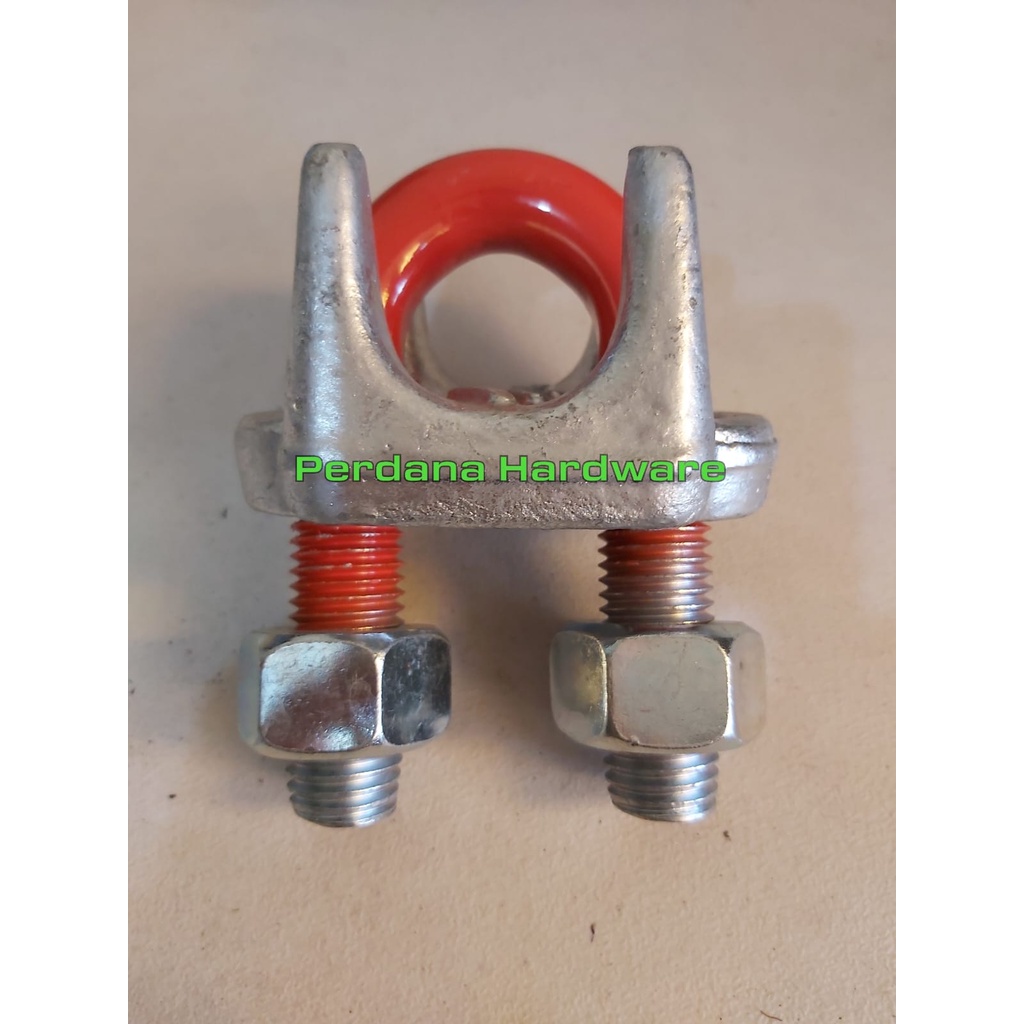 Jual Klem Seling Clamp Sling Omega Wire Clips Marine Equipments 1.1/4 ...