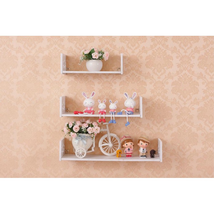 Jual Rak Dinding Gantung Kayu Rak Shabby Chic Vintage Rustic JM008 ...