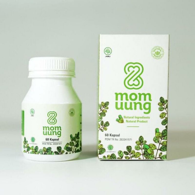 Jual MOM UUNG ASI BOOSTER 30 KAPSUL PELANCAR ASI HALAL BPOM NATURAL ...