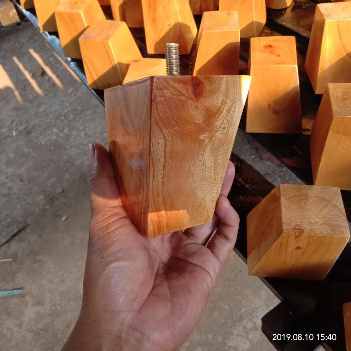 Jual Sofa | Kaki Sofa Kayu Piramid T.10 Cm Finishing Melamic | Shopee ...