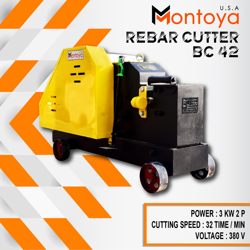 Jual Bar Cutting Electric Mesin Pemotong Besi Ulir Montoya BC42 ...