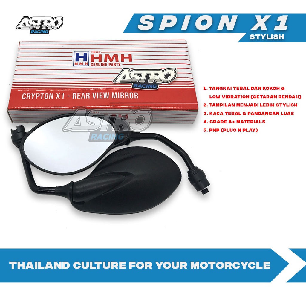 Jual Spion X1 Yamaha 125z Nmax 155 Aerox 155 Lexi F1ZR FIZ R Jupiter Z ...