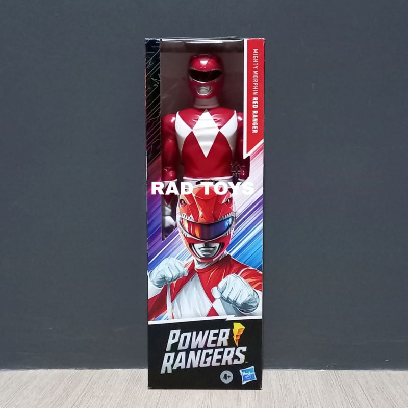 Jual Red ranger hasbro mighty morphin power rangers mmpr action figure ...