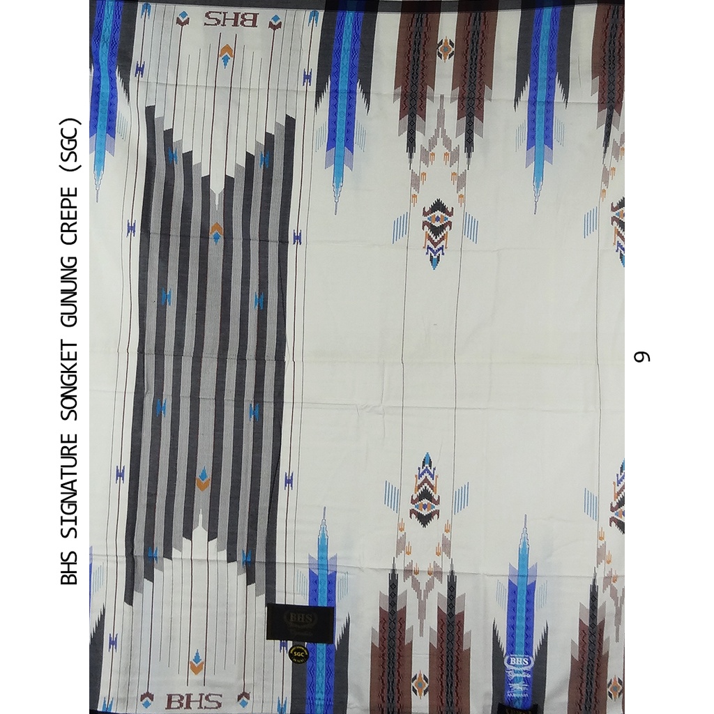 Jual SARUNG BHS SIGNATURE SONGKET GUNUNG CREPE (SGC) | Shopee Indonesia