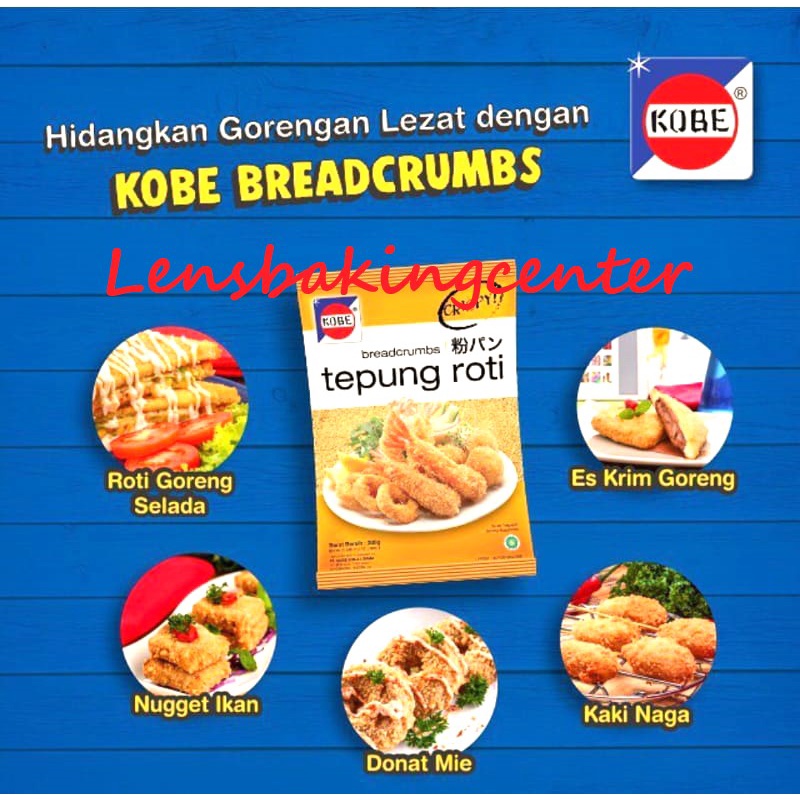 Jual Breadcrumbs/Bread crumbs Kobe 200gr / 200 gr | Tepung Roti Kobe ...