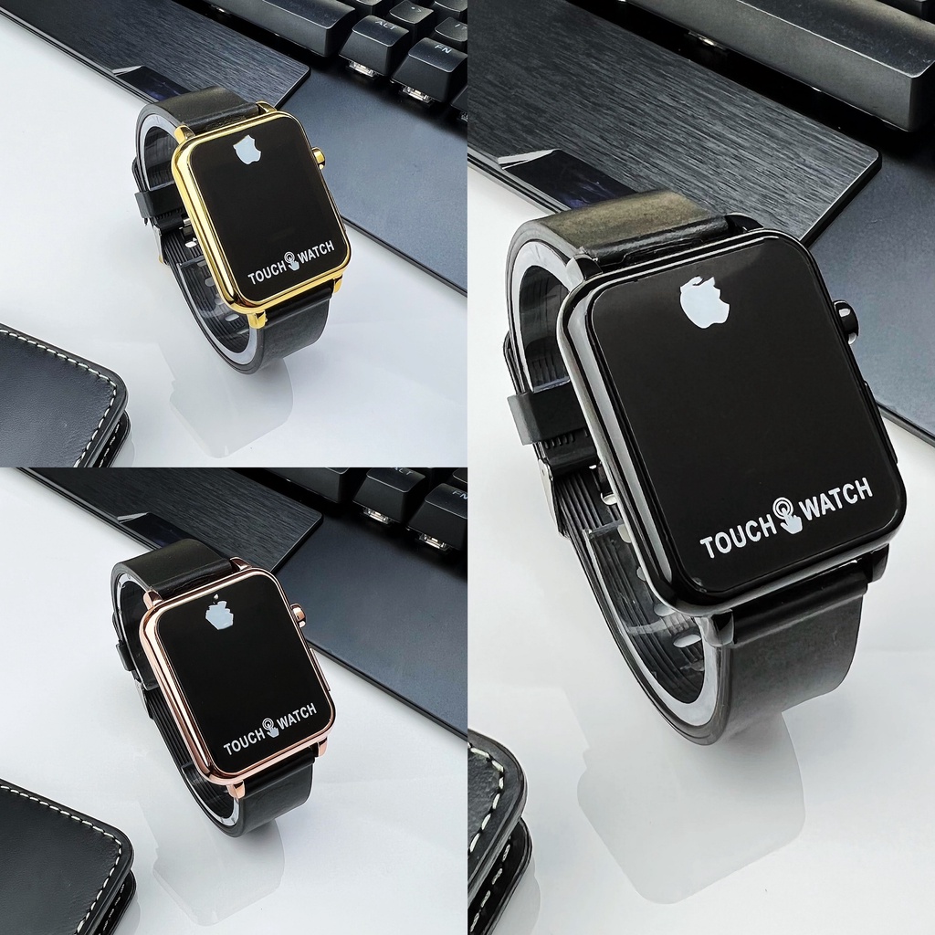 Jual COD Jam Tangan Digital Wanita Pria Watch LED Rubber Elektronik ...