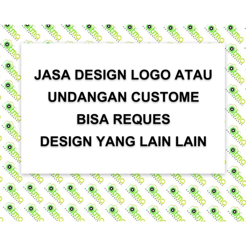 Jual jasa design logo atau apapun | Shopee Indonesia
