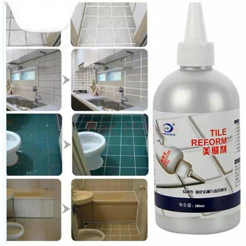 Jual Tile Reform Nat / Tile Reform Waterproof 150ml / 280ml Pengisi ...