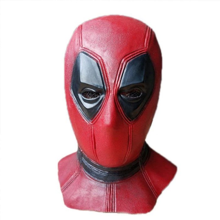 Jual Topeng Deadpool terbaru bahan latex fullhead ready stock cosplay ...