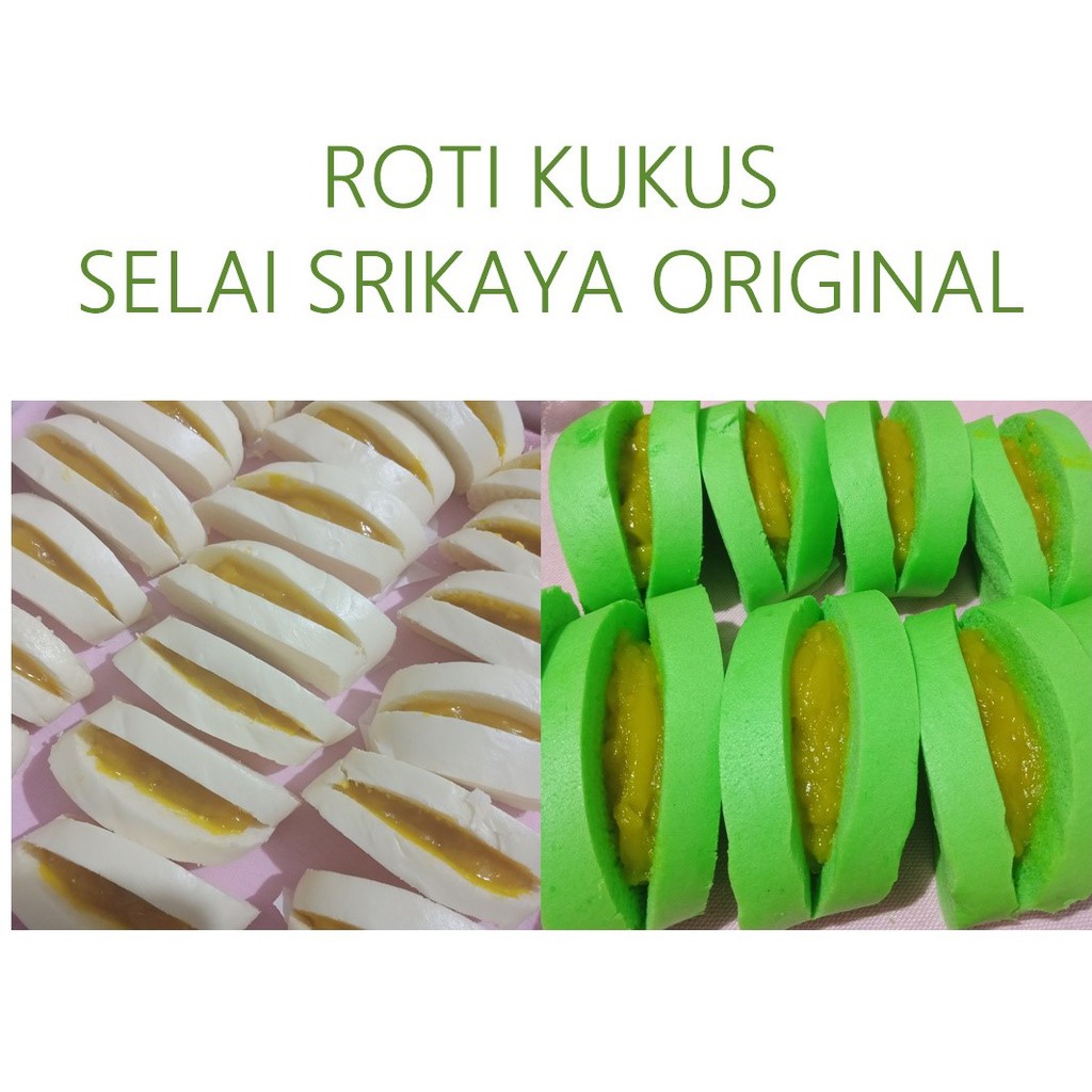 Jual Roti Selai Srikaya Kukus Pandan Hijau dan Roti Kukus Putih ...