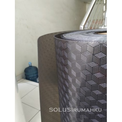 Jual [ READY STOCK ] 1 METER Fiber Pagar CUBIC COKLAT / Plastik Tutup ...