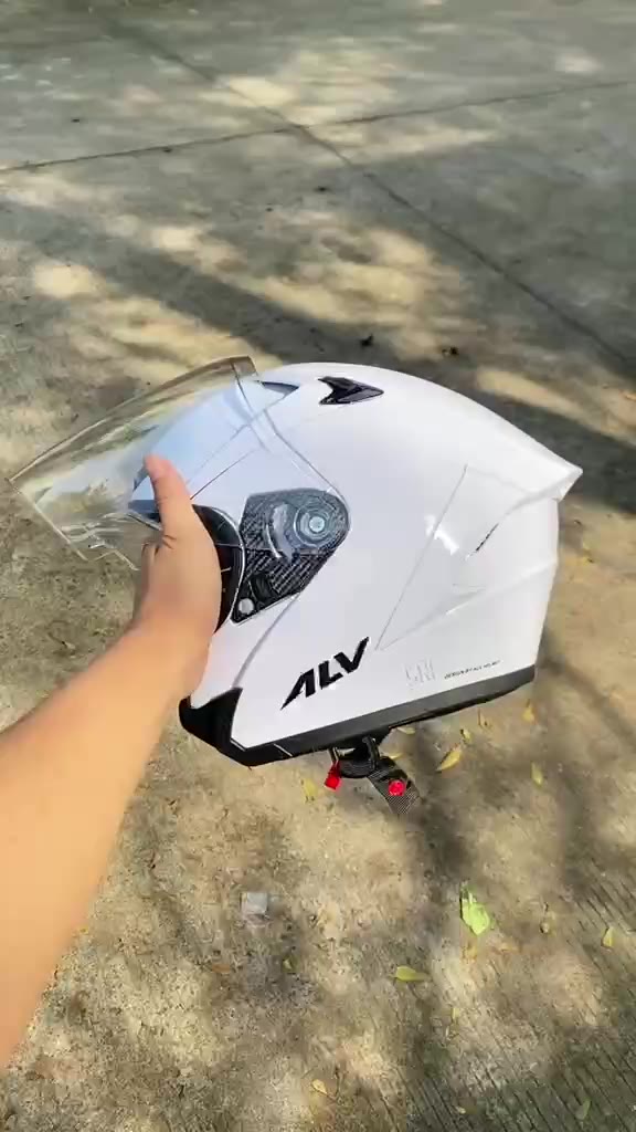 Jual helm ALV ULTRON single visor half face sni dewasa pria wanita helm ...