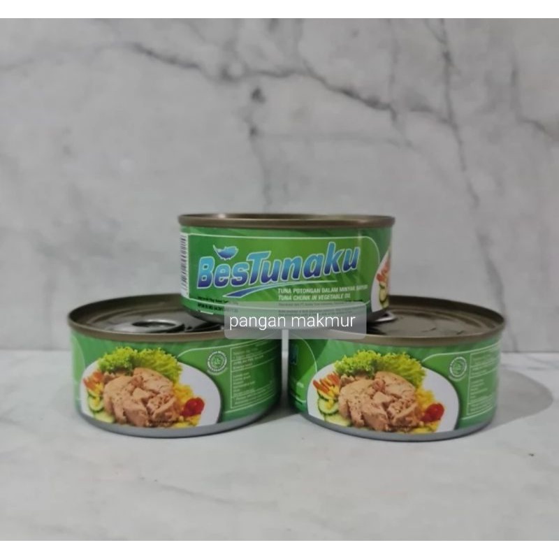 Jual bestunaku tuna kaleng dalam minyak sayur 150 gr | Shopee Indonesia