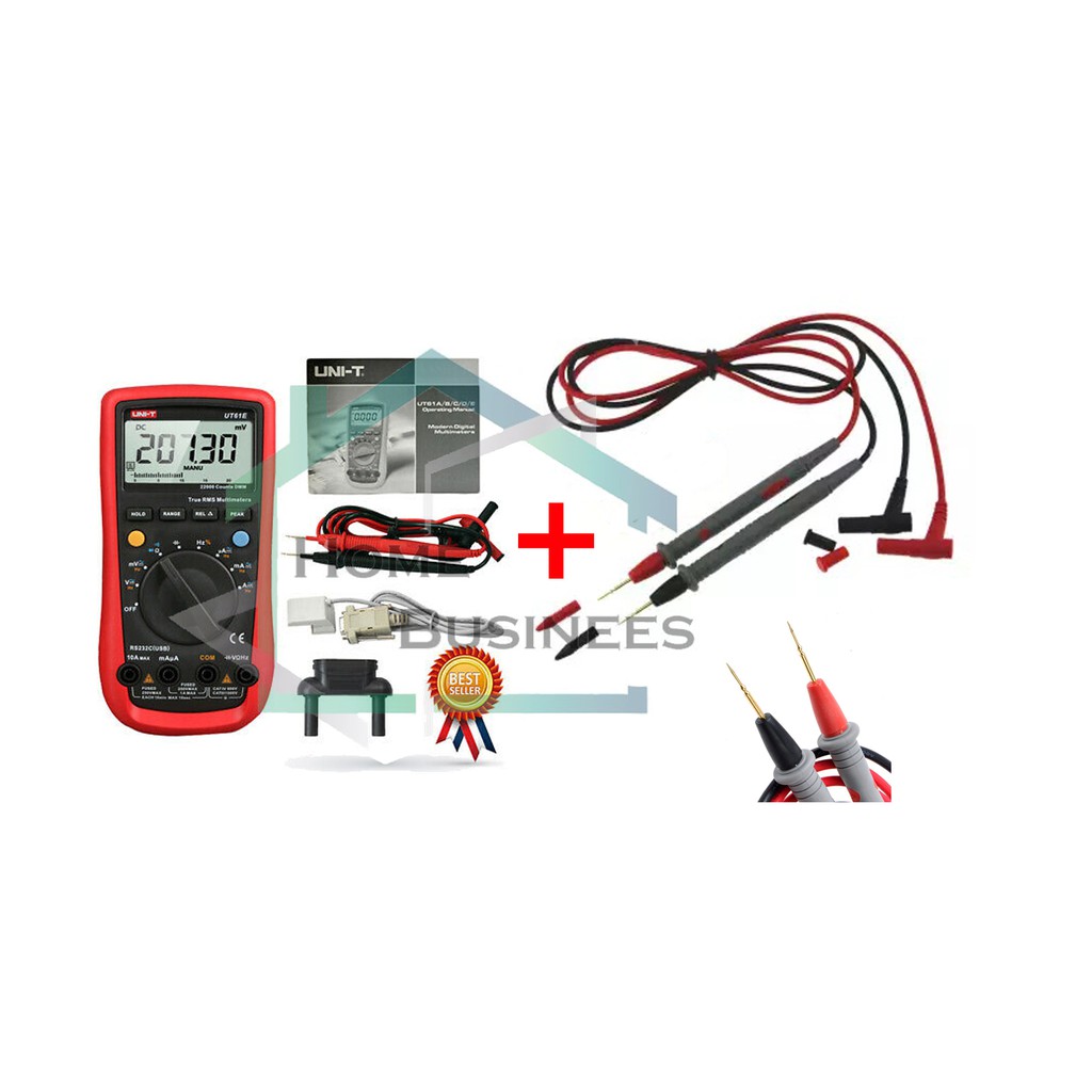 Jual Multitester Avometer Digital ACDC AC DC UNI-T UT61E UT61 E UT 61E ...