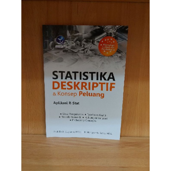 Jual Statistika Deskriptif dan Konsep Peluang, Aplikasi R-Stat | Shopee Indonesia