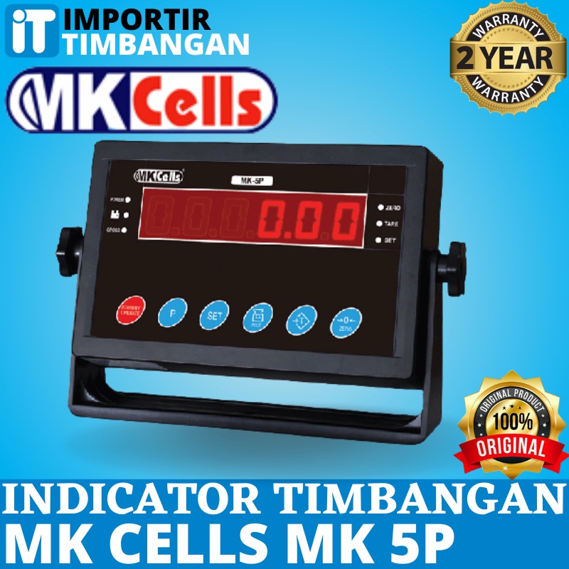 Jual Indicator Timbangan Digital Jembatan Timbang MK-5P/ mk cells MK-5P | Shopee Indonesia