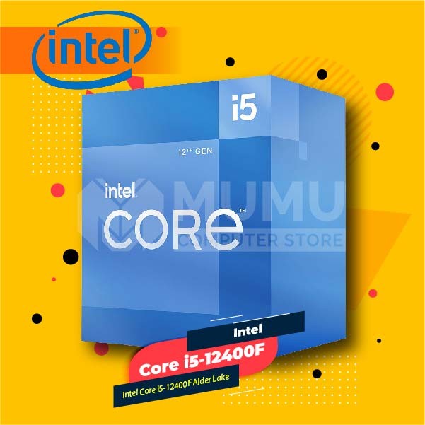 Jual Intel Core i5-12400F 6 Core 12 Thread LGA1700 Alder Lake Processor ...