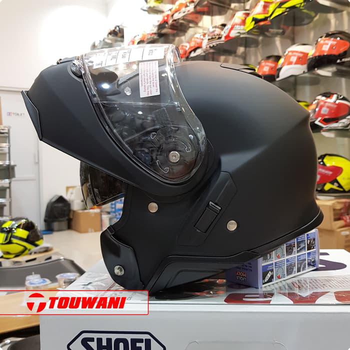 Jual HELM SHOEI NEOTEC 2 MT BLACK | Shopee Indonesia