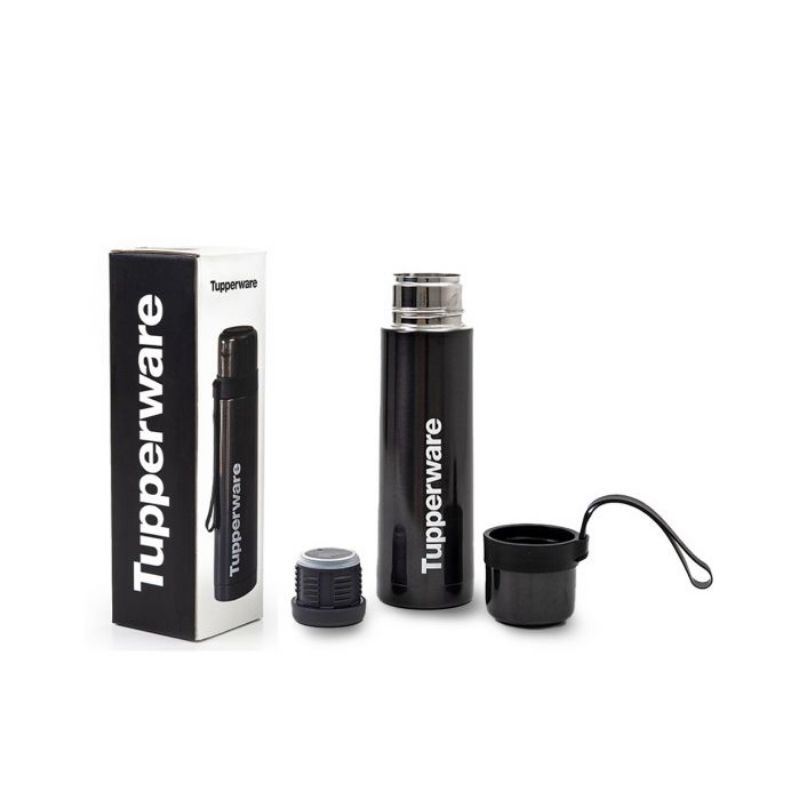 Jual Duo Tup Black / Tupperware Termos Hitam | Shopee Indonesia
