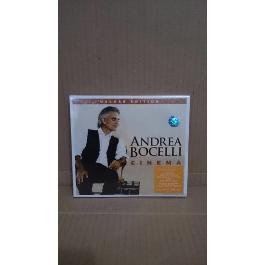 Jual CD ORIGINAL ANDREA BOCELLI - CINEMA (DELUXE EDITION) | Shopee ...